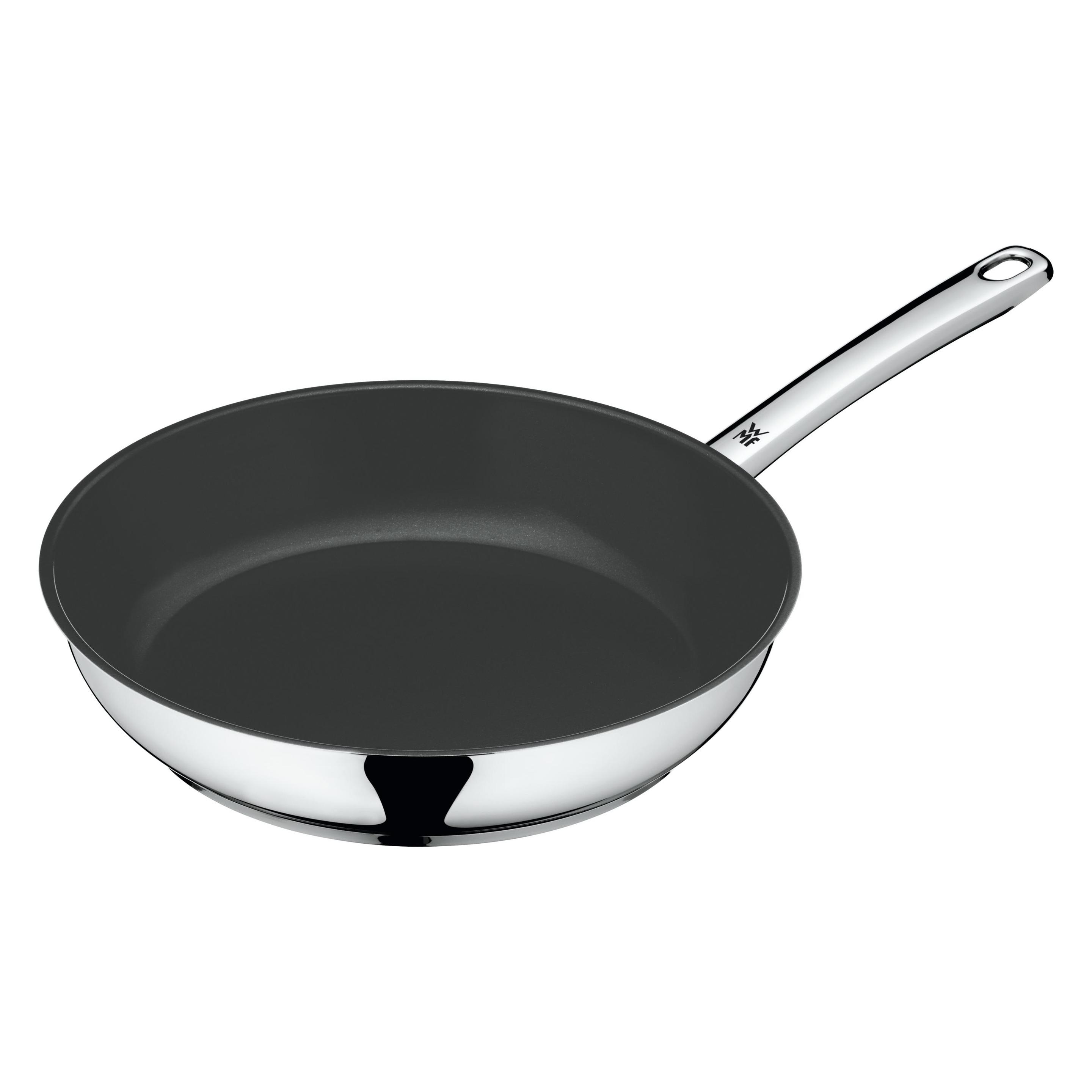 WMF Devil 3-piece frying pan set (24/28 cm, turner), ceramic (28 cm ...