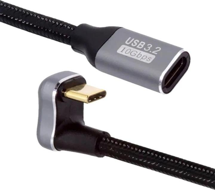 PowerGuard TurnaroundExtend USB-C Verlängerungs Kabel 180° Winkel 1m ...