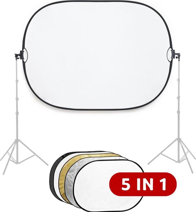 Caruba 5 in 1 Scrim Reflector 150 x 200cm - kaufen bei Digitec