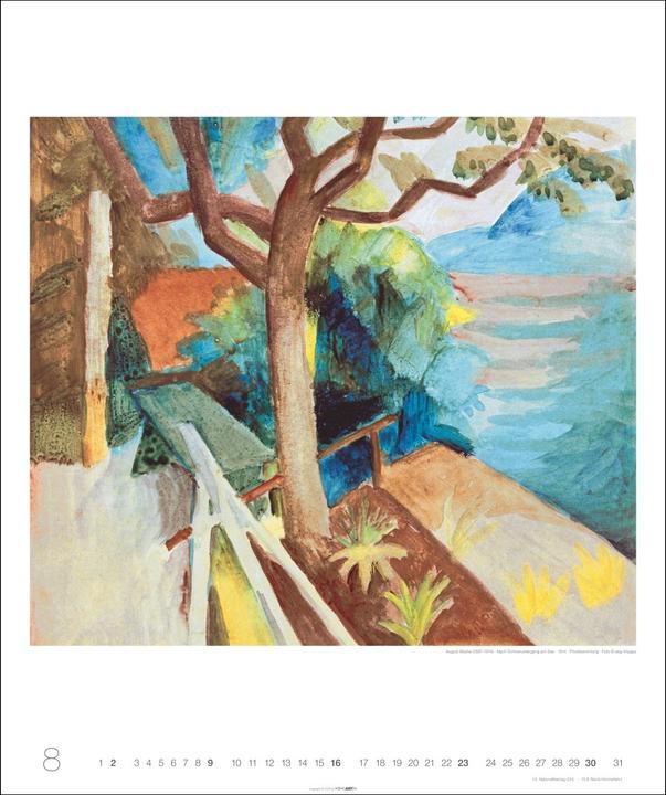 Weingarten August Macke Edition Kalender 2026 - kaufen bei Galaxus