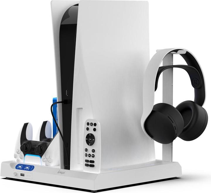 iPega P5S028 All-in-One Charging Stand with Cooling for PS5/PS5 Slim ...