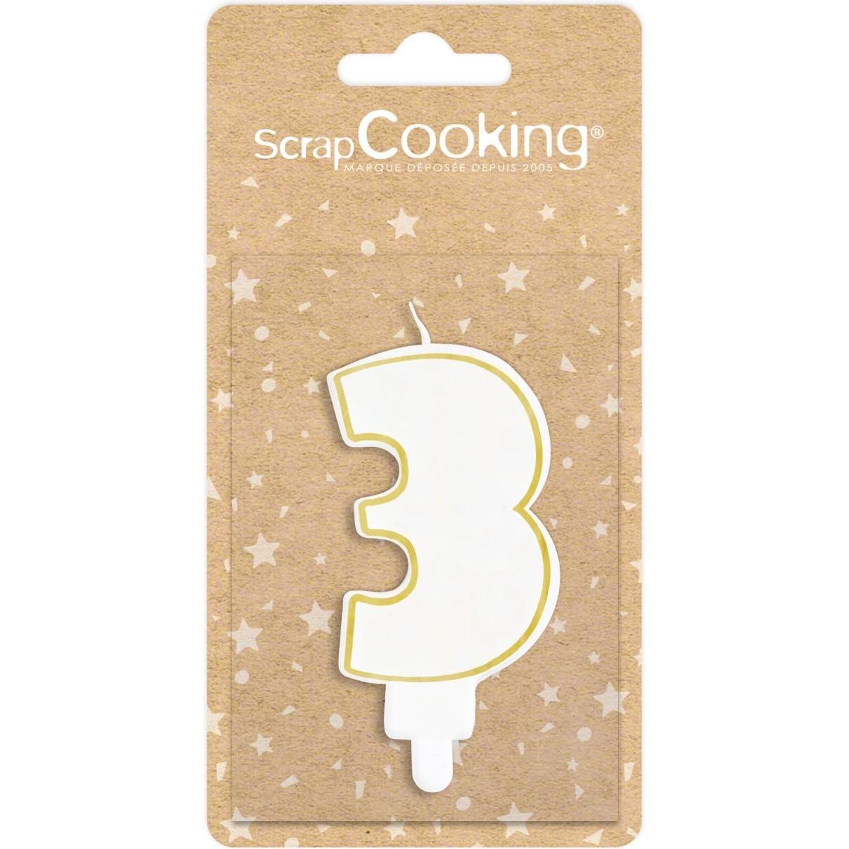ScrapCooking Kerze Nummer 3 - acheter sur Galaxus