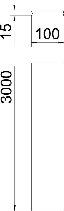 OBO Bettermann OBO DGRR 100 FT Deckel rastbar 100x3000 - Galaxus