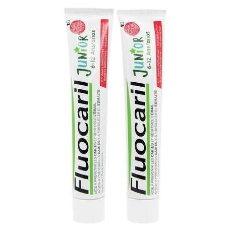 Fluocaril Junior Toothpaste 6-12 Years-Old 75ml Red Berries Fruit ...