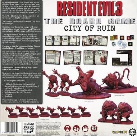 Steamforged Games Resident Evil 3: City of Ruin Expansion - Galaxus