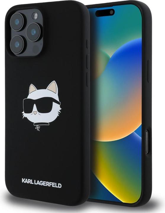 Karl Lagerfeld KLHMP16XSCHPPLK iPhone 16 Pro Max czarny/black HC ...