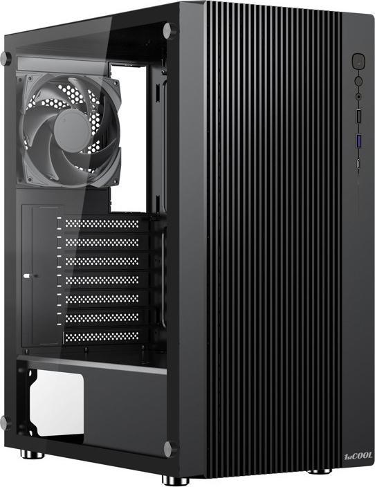 1st Cool 1stCOOL G4 transparent, skrinka ATX, USB3.0, USB-C, 2x ...