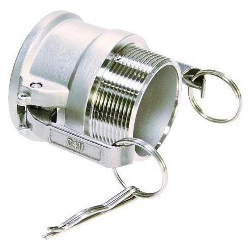 Teguma Schnellkupplung Mutterteil Typ B mit Aussengewinde Kamlok V4A 3 ...