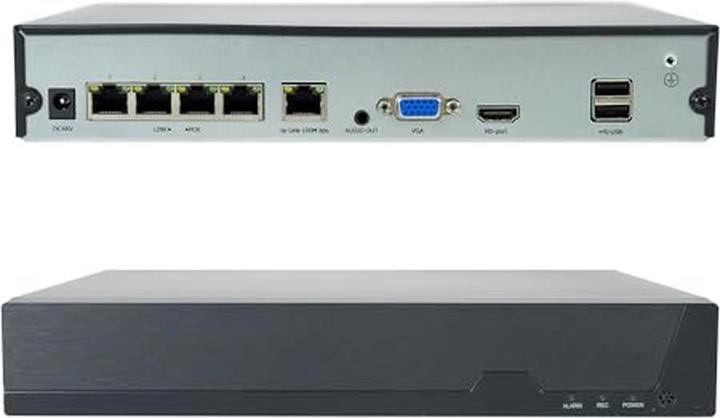 PNI 5MP Ultra HD POE Security System with 4 Cameras, Night Vision ...