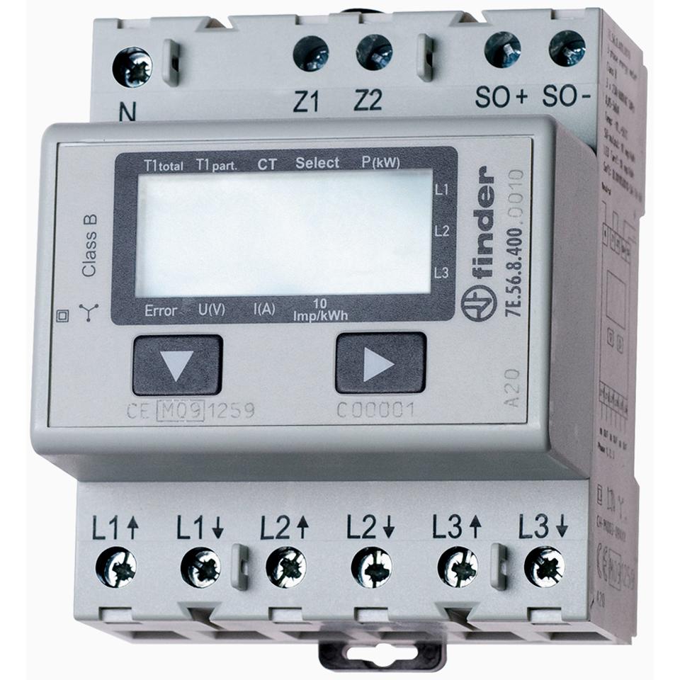Finder FIN 7E.56.8.400.0010 3-phase three-phase current transformer ...