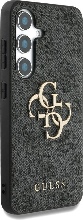 Guess PU 4G Metal Logo Case für Samsung Galaxy S25+ - black - Digitec
