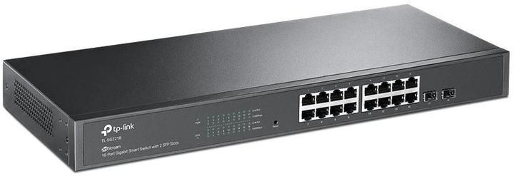 TP-Link JetStream™ 16-Port Gigabit Smart Switch mit 2 Gigabit SFP Slots