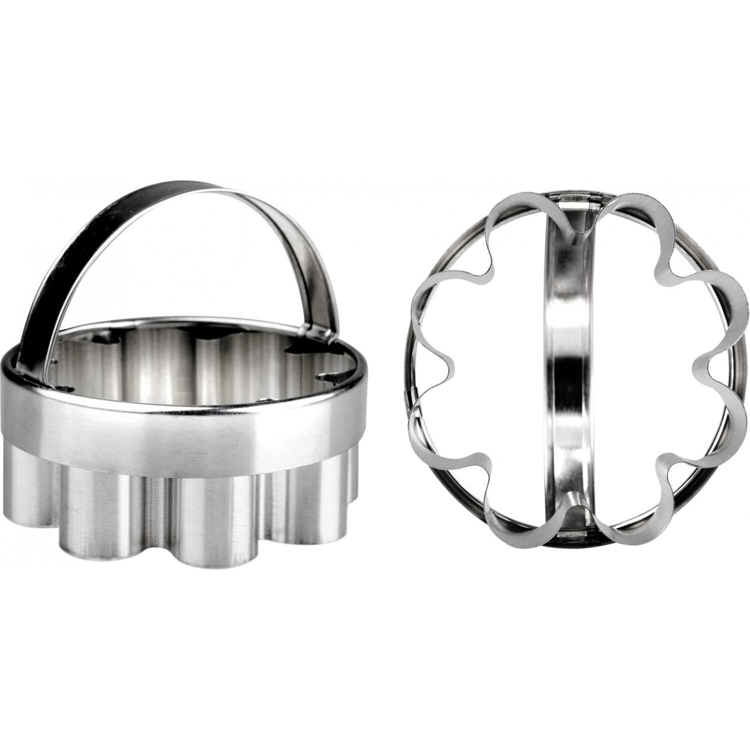 Ibili Ausstechform welliger Rand 7,5 cm Ideal zum Schneiden von Gemüse, Obst und Teigwaren - Galaxus