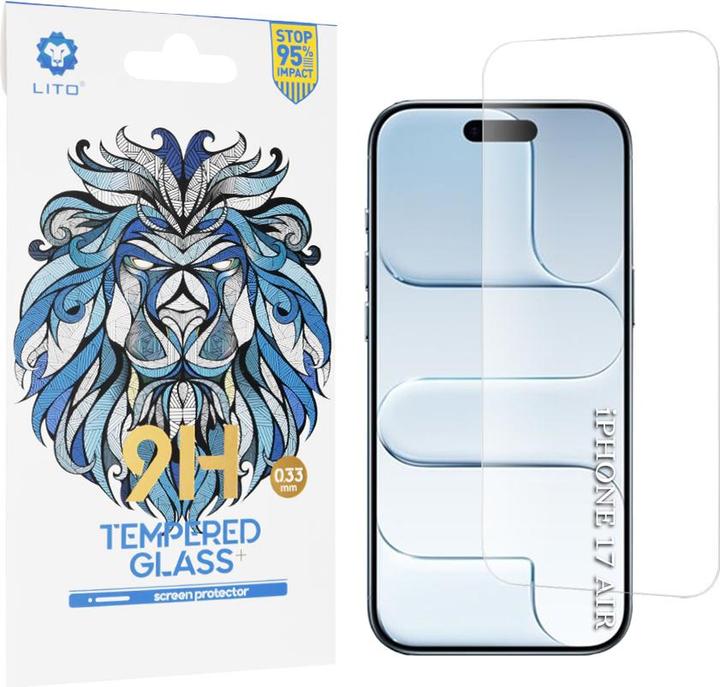 Lito - 2.5D Classic Glass - iPhone 17 Air - Clear - kaufen bei Digitec