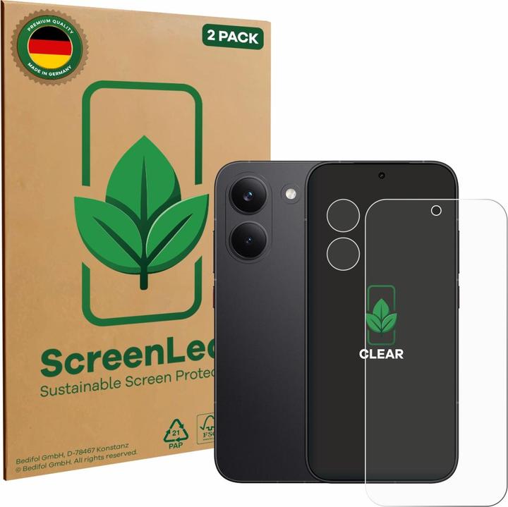 ScreenLeaf Schutzfolie für Xiaomi Poco X8 Pro (Display+Kamera ...