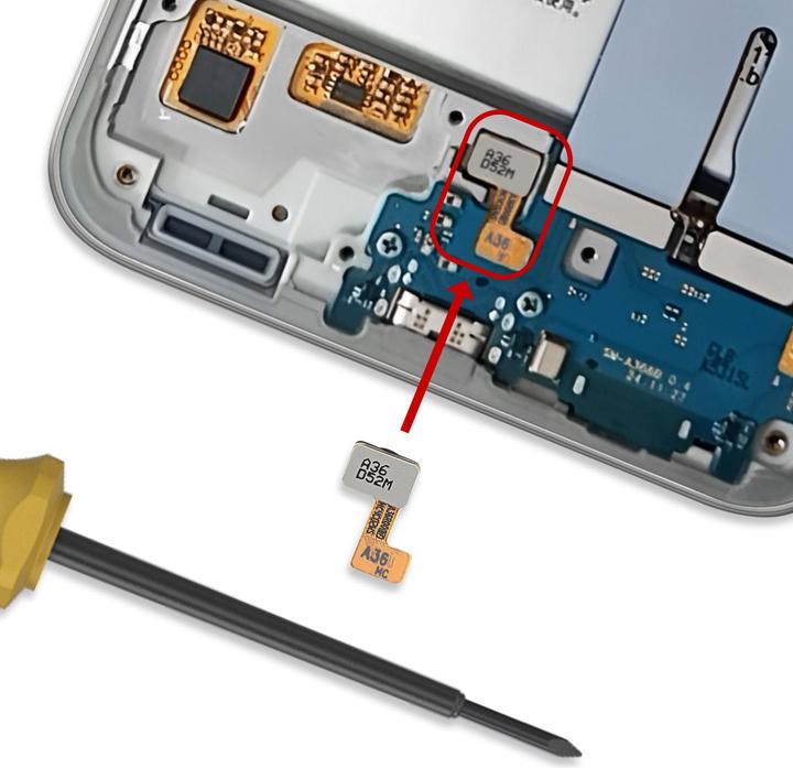 Samsung Fingerabdrucksensor mit Flex Galaxy A36 Original