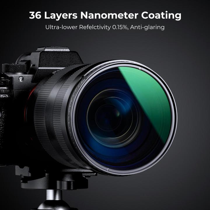 K&F Concept 95MM Brass Frame CPL Filter, Anti-Scratch Green Coated ...