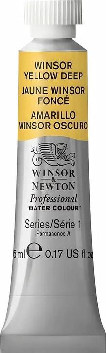 Winsor & Newton Watercolour proff. 5ml Winsor Yellow Deep 731