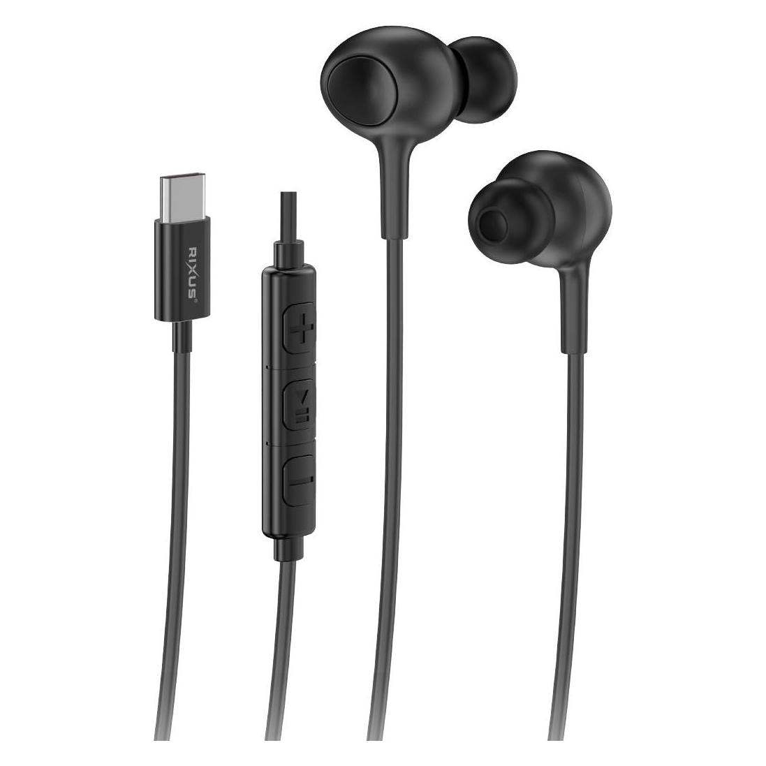 Rixus USB-C Wired Earbud With Microphone - kaufen bei Galaxus - Galaxus