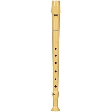 Hohner Resin C Soprano Recorder German Fingering Ivory Ral 1013 - Galaxus