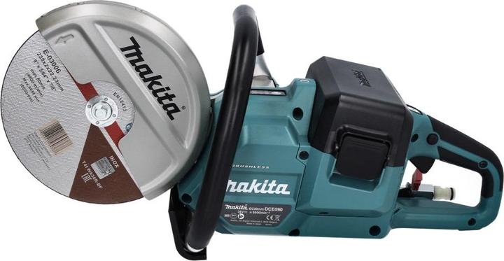 Makita DCE 090 RG2X1 Cordless Brushless Disc Cutter 36 V (2x 18 V) 230 ...