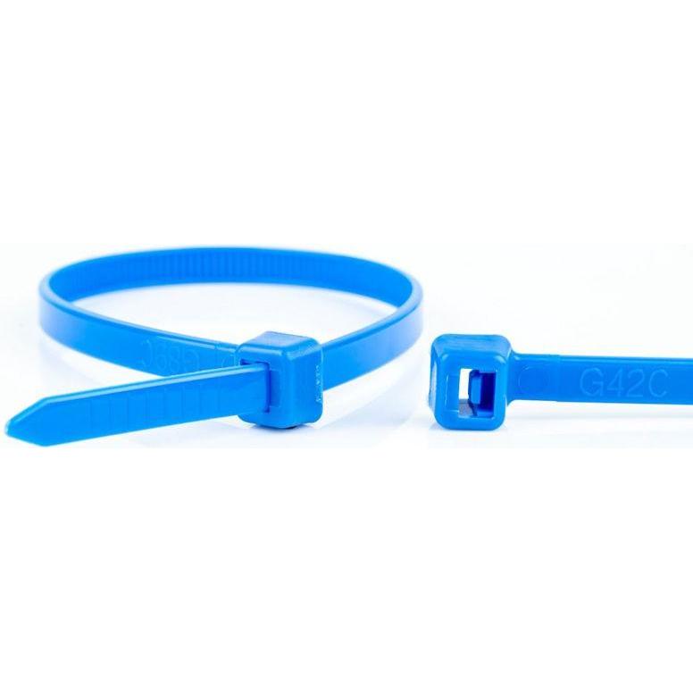 WKK Kunststoffkabelbinder Blau 300x3,6mm 100 St. (Serre-câbles en ...