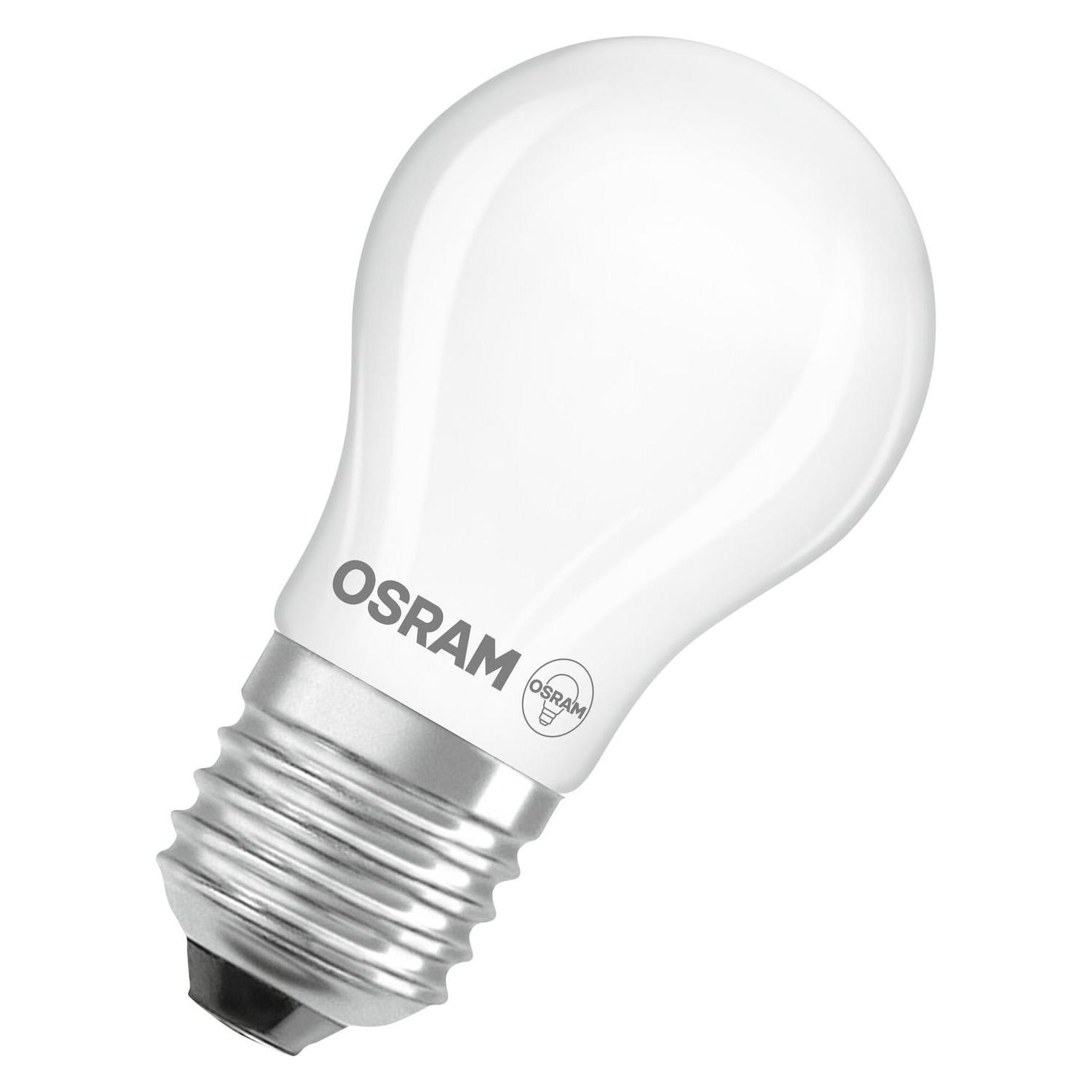 Osram LED Leuchtmittel LED Retrofit CLASSIC P 1W 827 Frosted E27 Warm ...