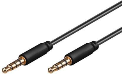PremiumCord Kabel Jack 3,5 mm 4 Pin M/M 3 m für Apple iPhone, iPad ...