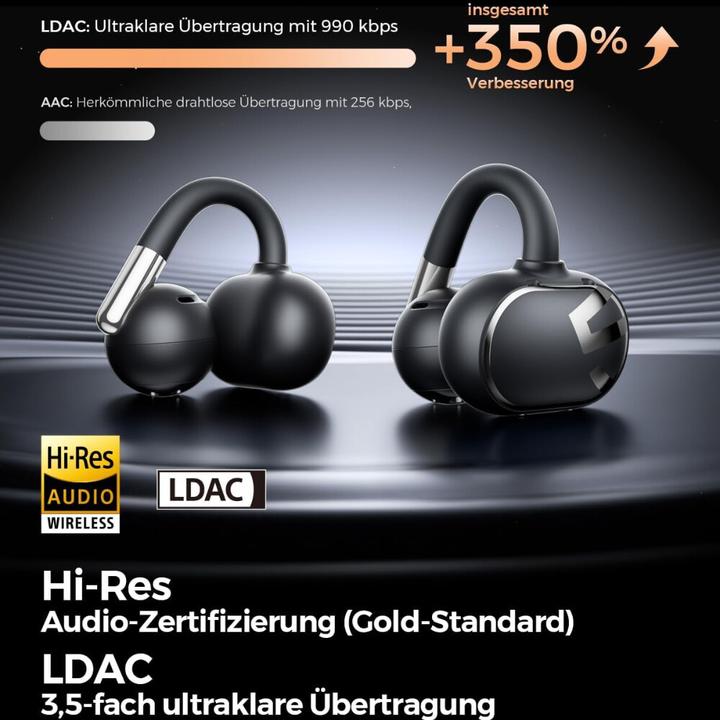 Soundpeats Clip1 TWS Headset schwarz - kaufen bei Galaxus