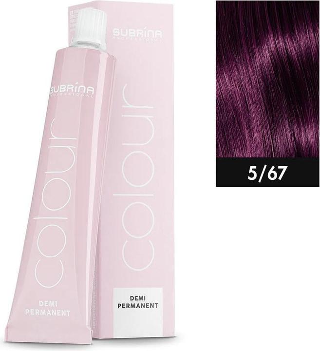 Subrina Professional, Demi Permanent Colour, Demi-Permanent Hair Dye, 5 ...