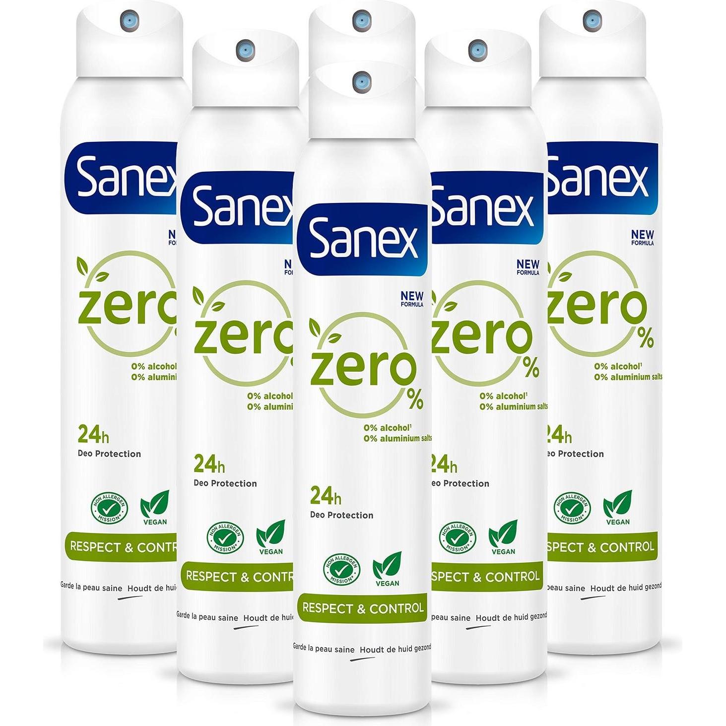 Sanex Zero% Respect & Control Deodorant Spray 200ml - Galaxus