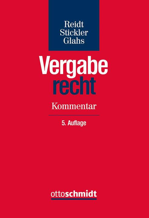 Dr. Otto Schmidt Vergaberecht - kaufen bei Galaxus