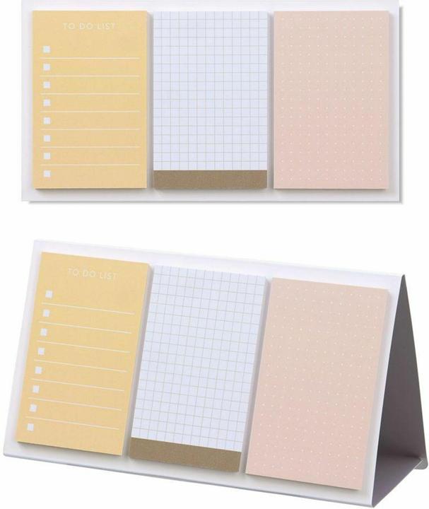 Bookchair EMILY Sticky Notes Set (Memo 01 Sandfarben) Haftnotizen | by ...