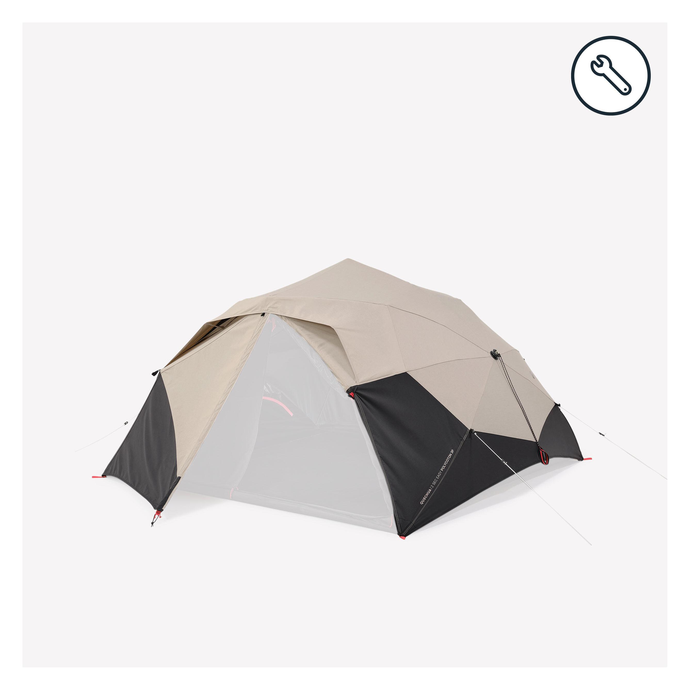 Quechua Zeltplane Ersatz-Ueberzelt 2 Seconds Easy 3P Polycotton