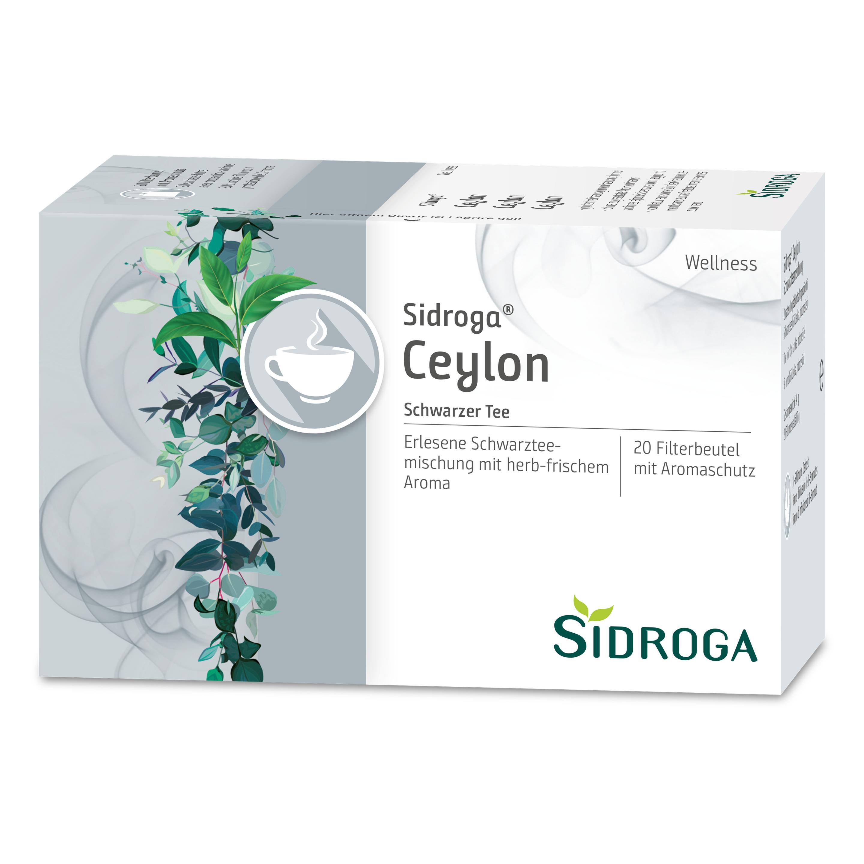Sidroga Wellness Ceylon Tea Bag - buy at Galaxus