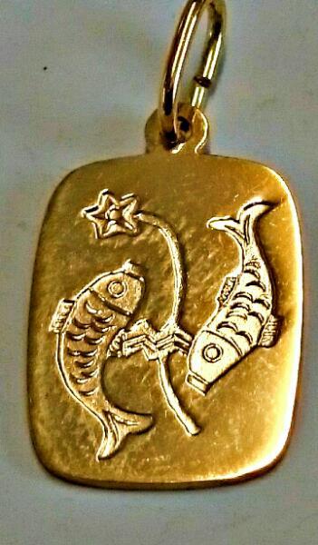 Sternzeichen Anhanger Gold 750