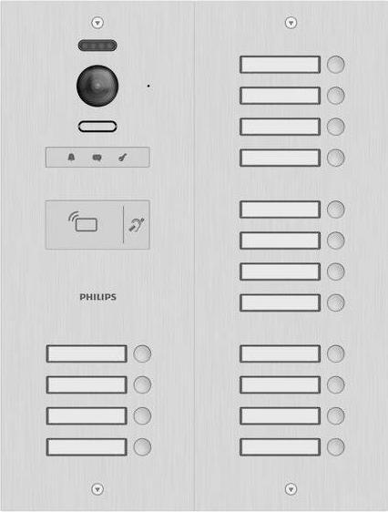 Philips WelcomeHive Pro 2 video door intercom WLAN outdoor unit ...