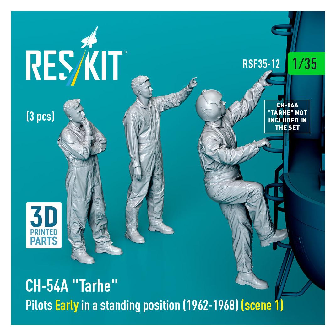 ResKit CH-54A Tarhe pilots Early in a standing position (1962-1968 ...