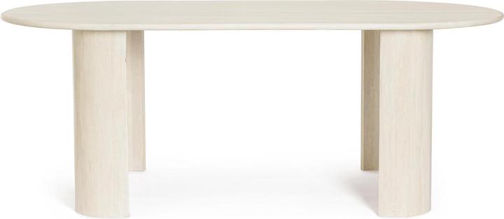 Bizzotto Table Orlando oval nature (210 x 100 x 76 cm) - Galaxus