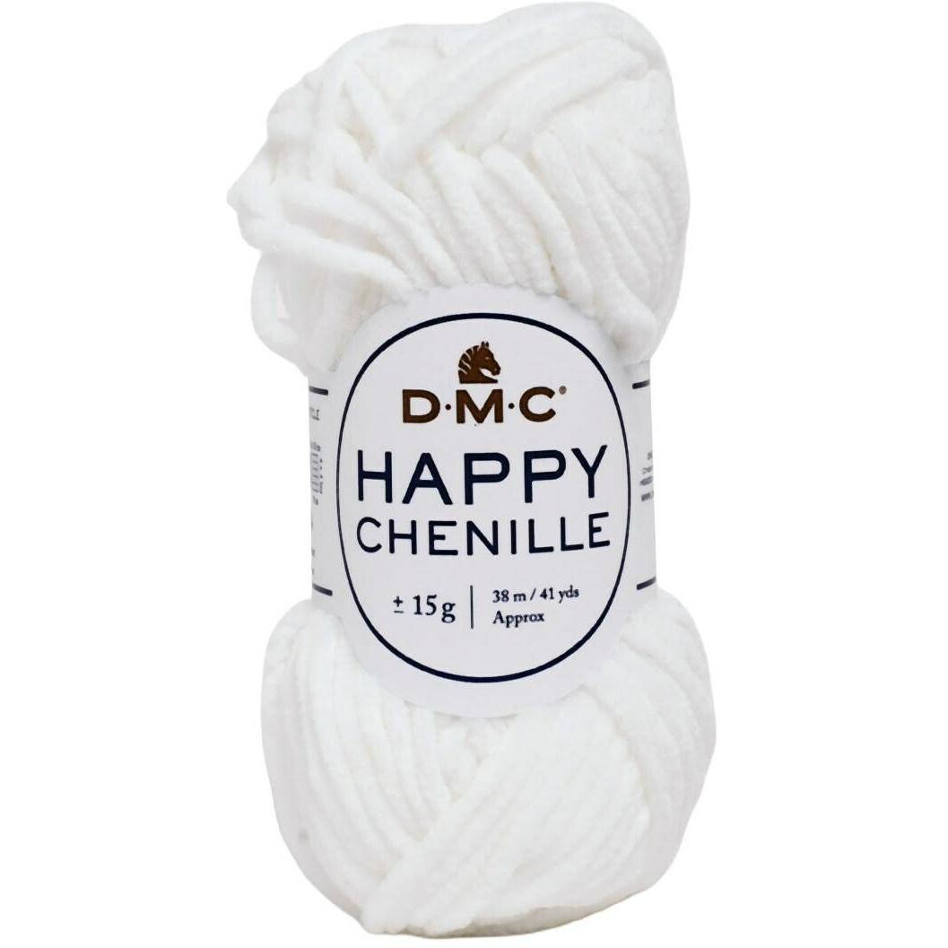 DMC DMC Cable DMC Wolle Happy Chenille Weiss, 38 m (38 m) - Galaxus