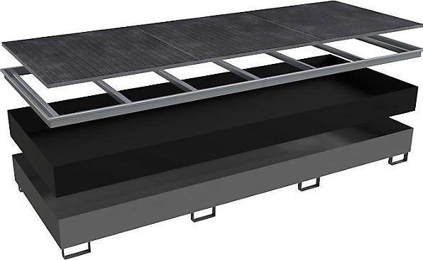 eurokraft pro Regal-Bodenwanne mit PE-Einsatz - kaufen bei Galaxus