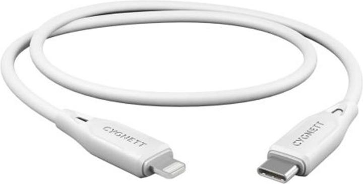 Cygnett Essentials Lightning to USB-C cable, white, 1 m - Galaxus