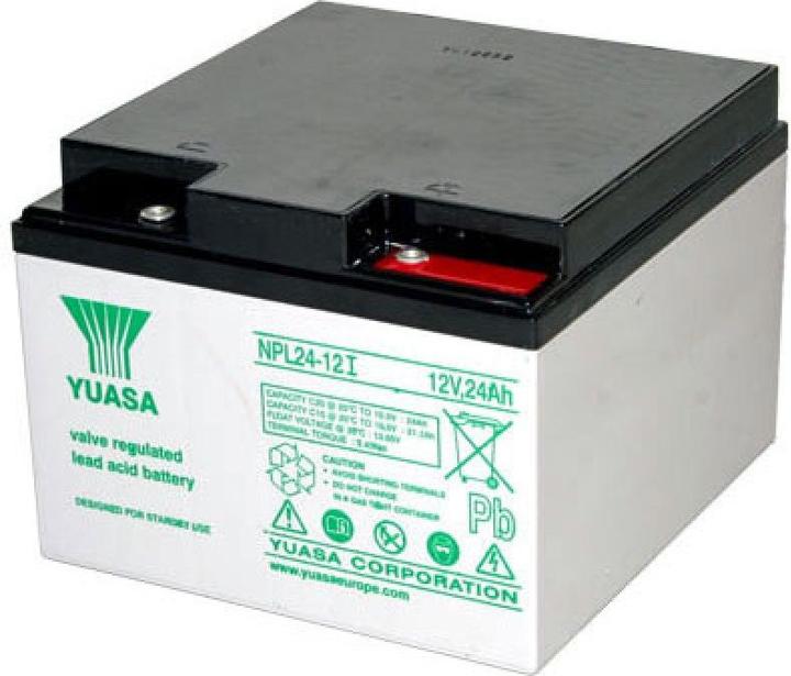 Yuasa Akku NPL24-12i PB, M5 versenkter Schraubanschluss