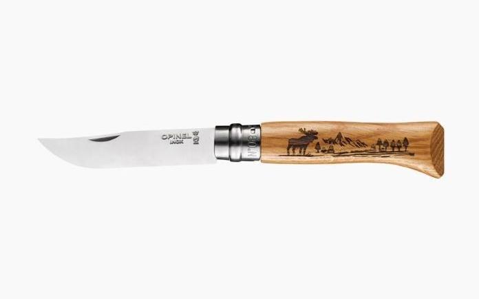 Opinel Animalia Oak Moose 08 Blistermesser - acheter sur Galaxus