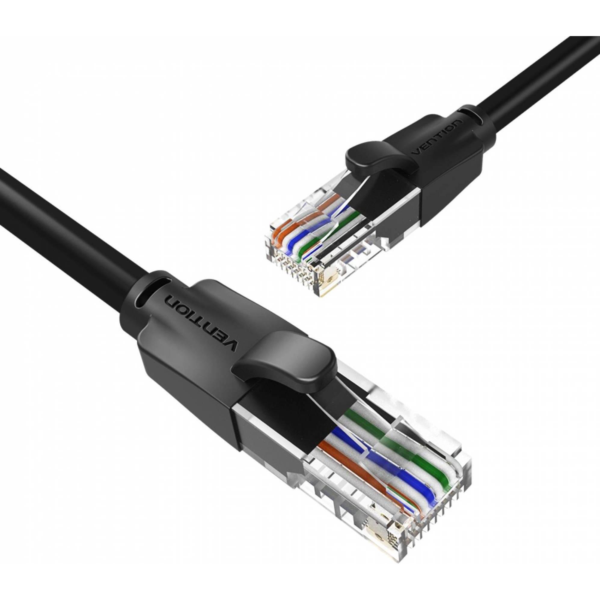 Vention UTP Category 6 Network Cable IBEBD 0.5m Black - Galaxus