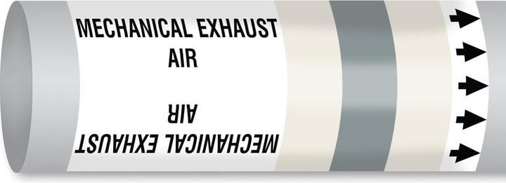 Brady B-7541, ISO 14726 IMO Pipe markers - Mechanical exhaust air (air ...