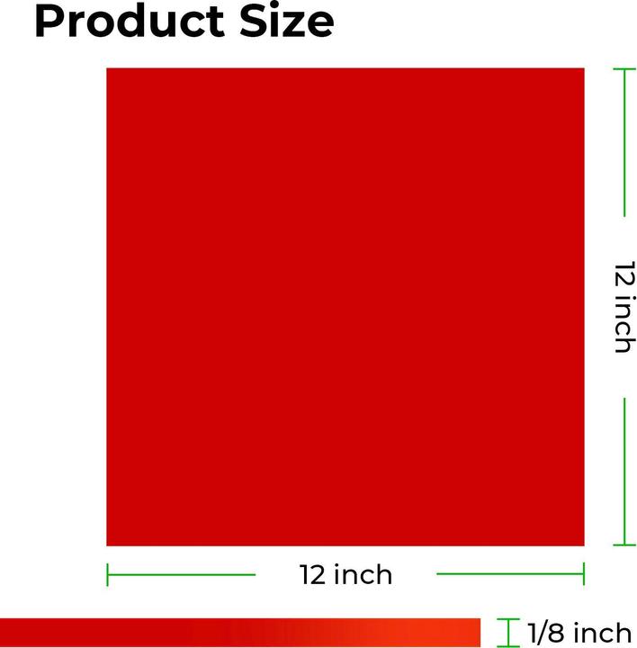 XTool 3 mm Red Acrylic Sheets (3-Pack) - buy at Galaxus