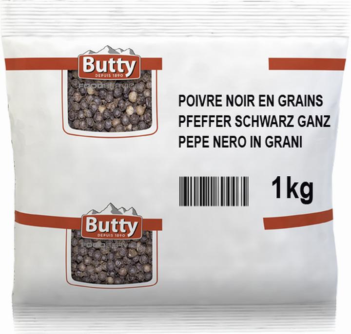 Butty Pfeffer schwarz ganz 1kg - kaufen bei Galaxus - Galaxus