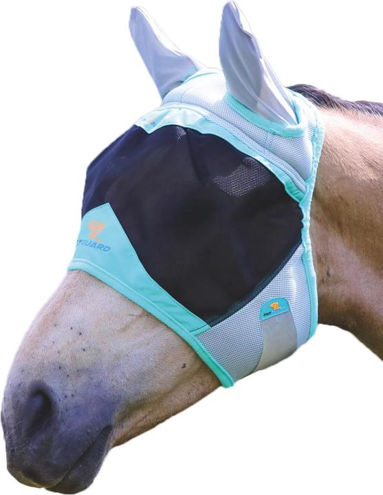 Shires Pferde Fliegenmaske mit Ohren Air MotionMaterial - Galaxus