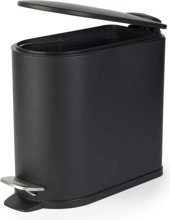 Beldray LA036690GRYPEU7 Slimline D-Shaped Pedal Bin - Grey 5-Litre (5 l)